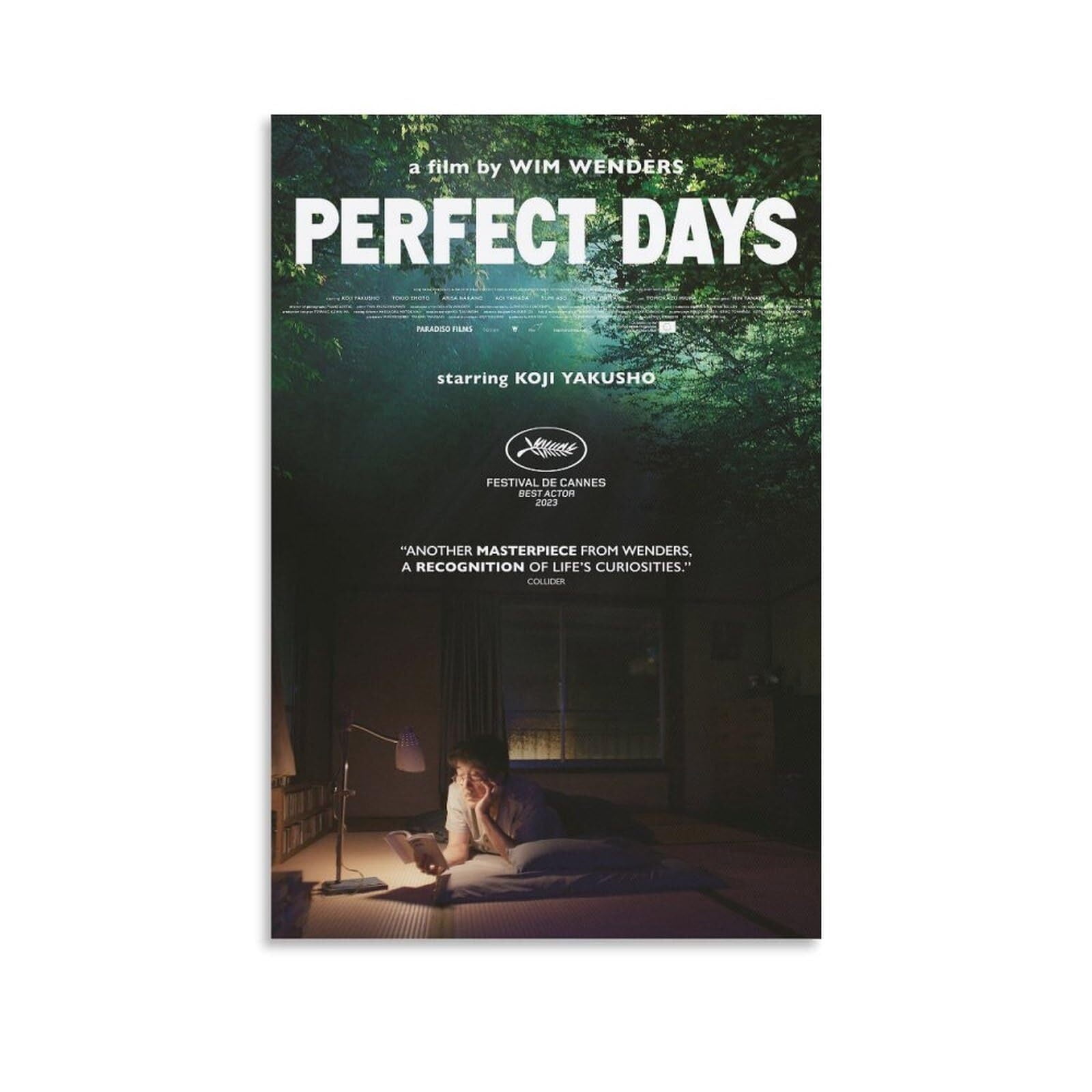 Perfect Days Movie Poster Room Posters Wall Paintings Home Wall Poster ...