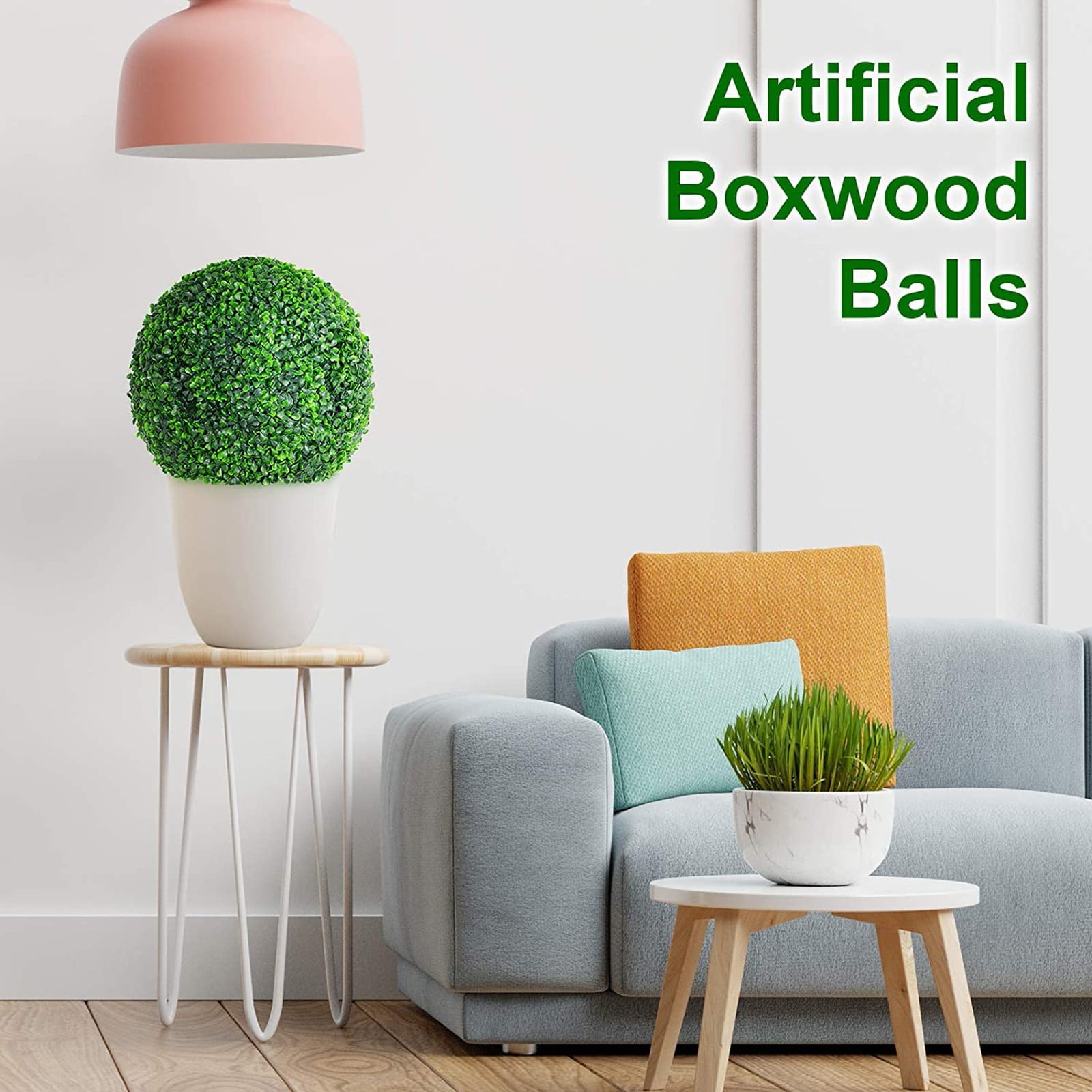 Perfect Deco! JIASEN Artificial Plant Topiary Ball Decorative Balls for ...