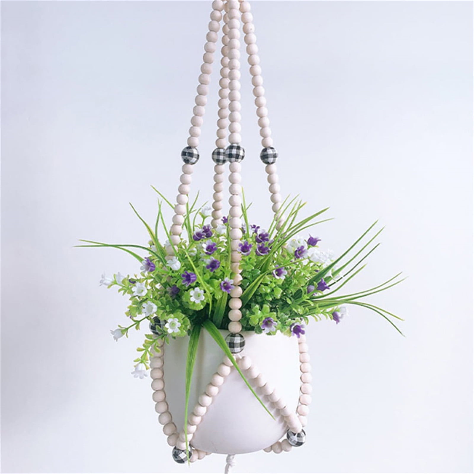 Perfect Deco! JIASEN Macrame Plant Hanger, Handmade Hanging Plant ...