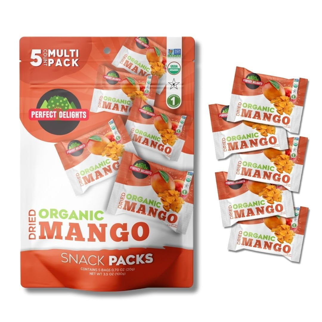 Perfect Delights Organic Snack TSF6 Pack Mangos for Kids and Parents On ...