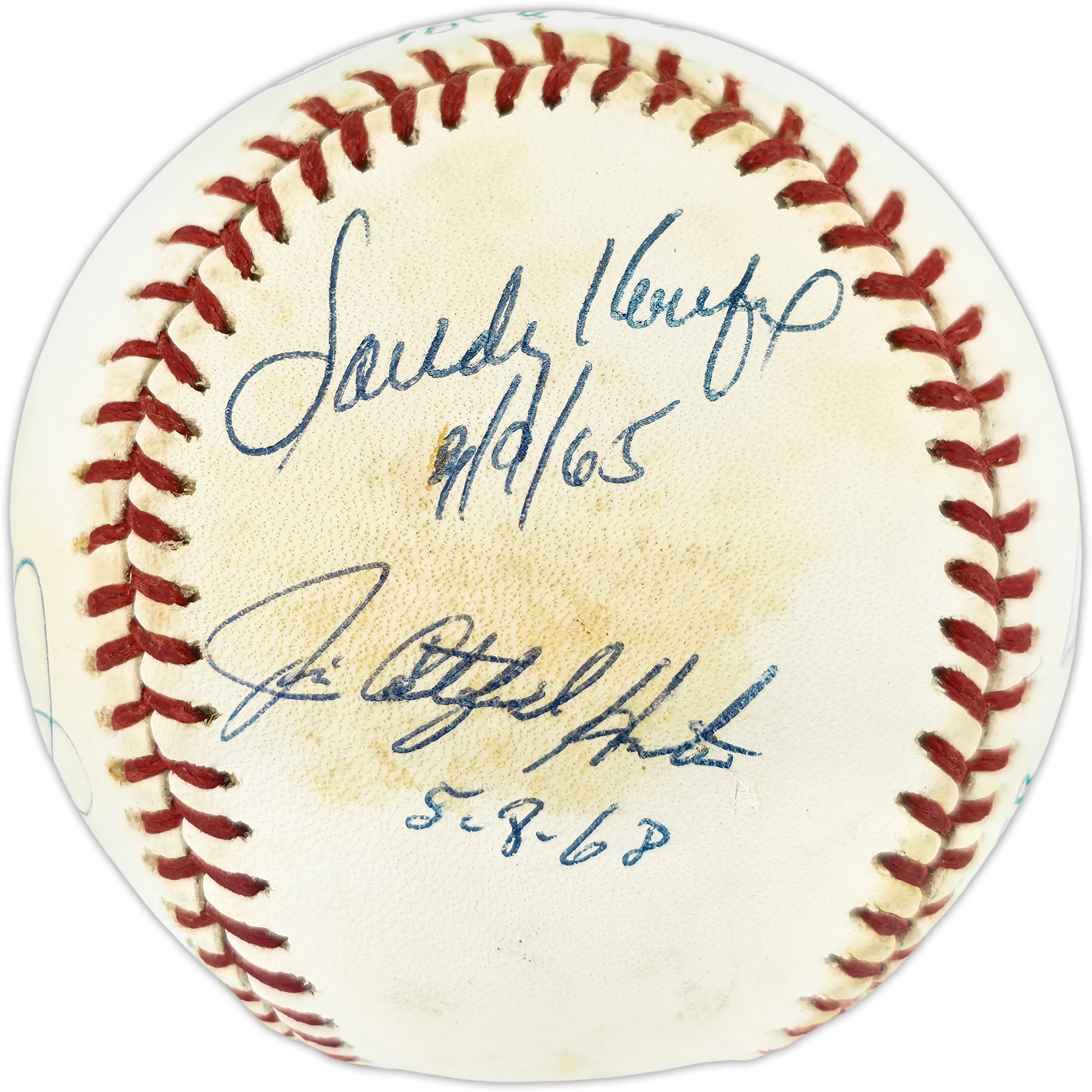 Perfect Game Pitchers Autographed Official AL Baseball With 7 ...
