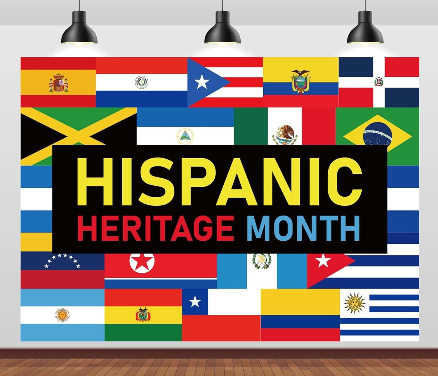 Perfect Hispanic Heritage Month Festival Backdrop Latin American ...