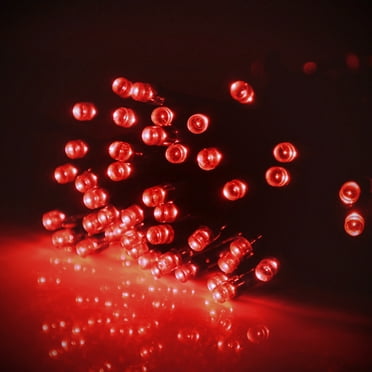 Perfect Holiday 50 Warm White LED Copper Wire Battery String Light, for ...