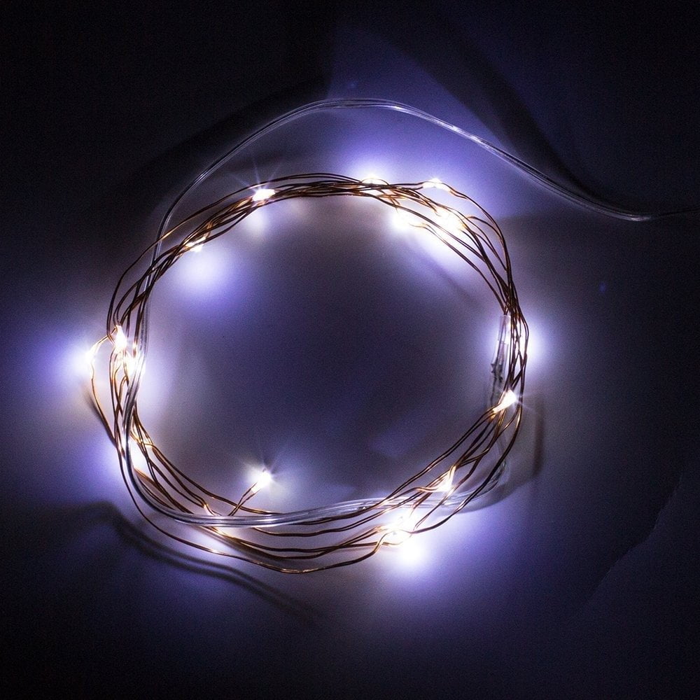 Perfect Holiday 600001 Battery Operated copper 20 LED String Light ...
