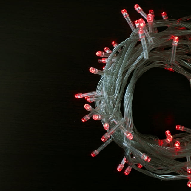 Perfect Holiday SX-100R 100 LED String Light - Red - Walmart.com