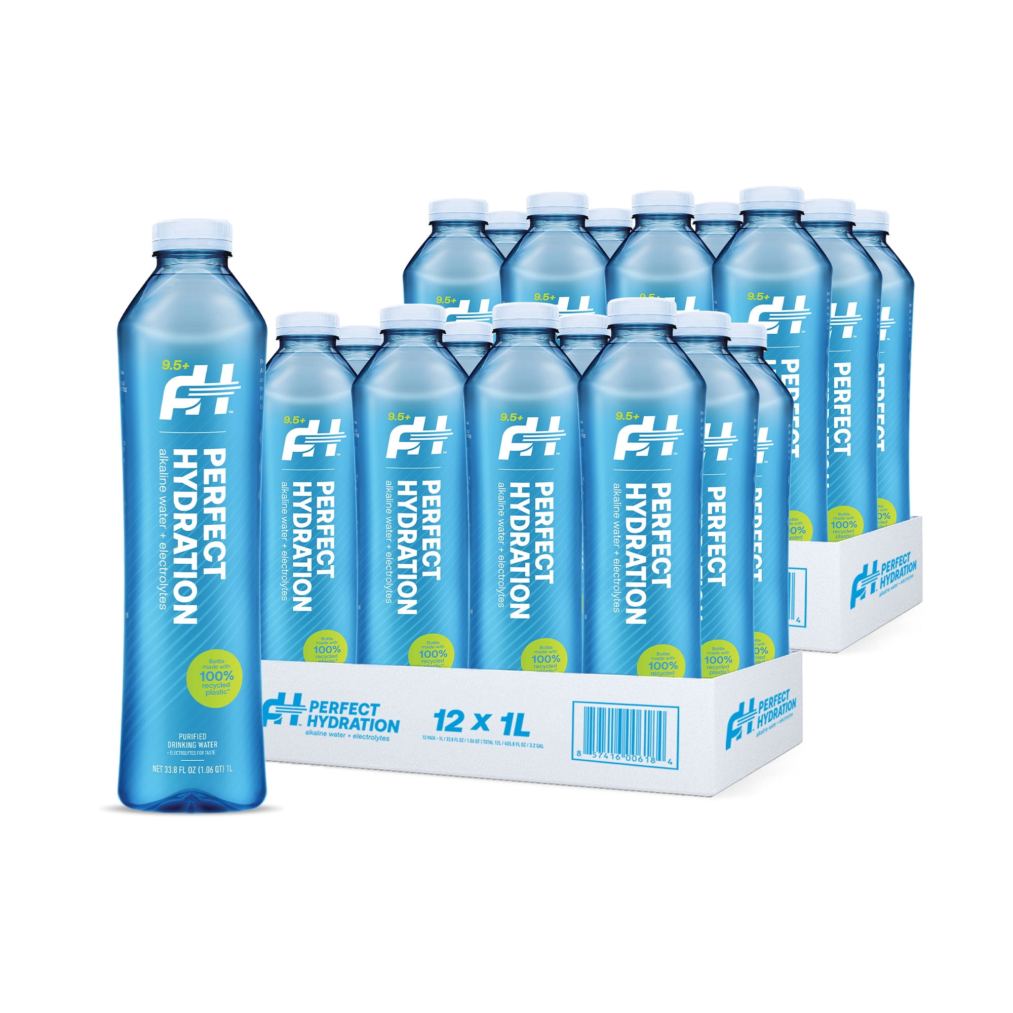 Perfect Hydration 9.5 pH Alkaline Water, Electrolytes for Taste ...