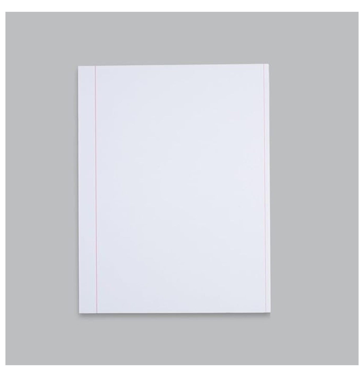 Perfect Image Standard Red Ruled Pleading Paper, 25% Cotton , 20 lb., 8 ...
