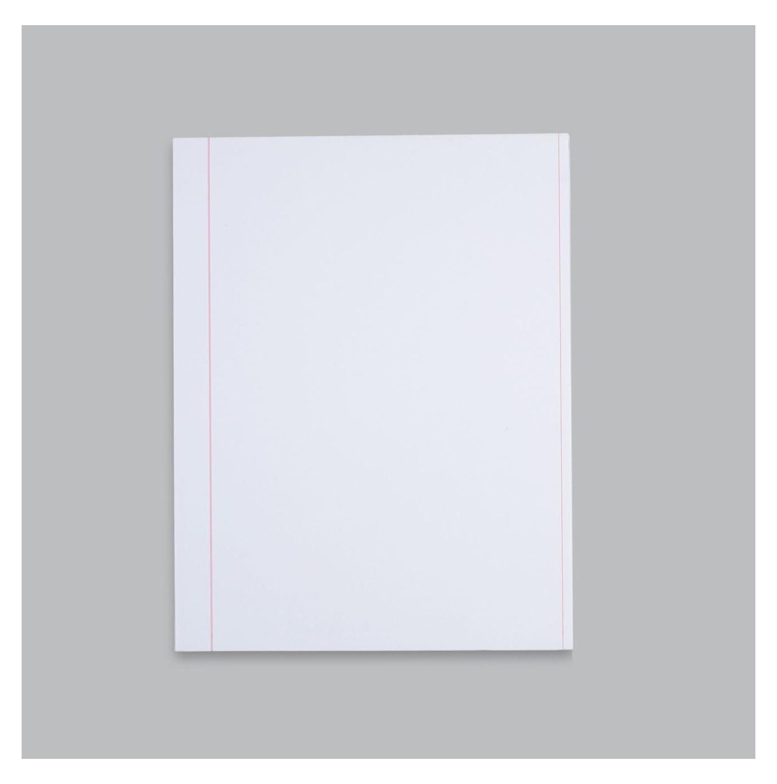 Perfect Image Standard Red Ruled Pleading Paper, 25% Cotton , 20 lb., 8 ...