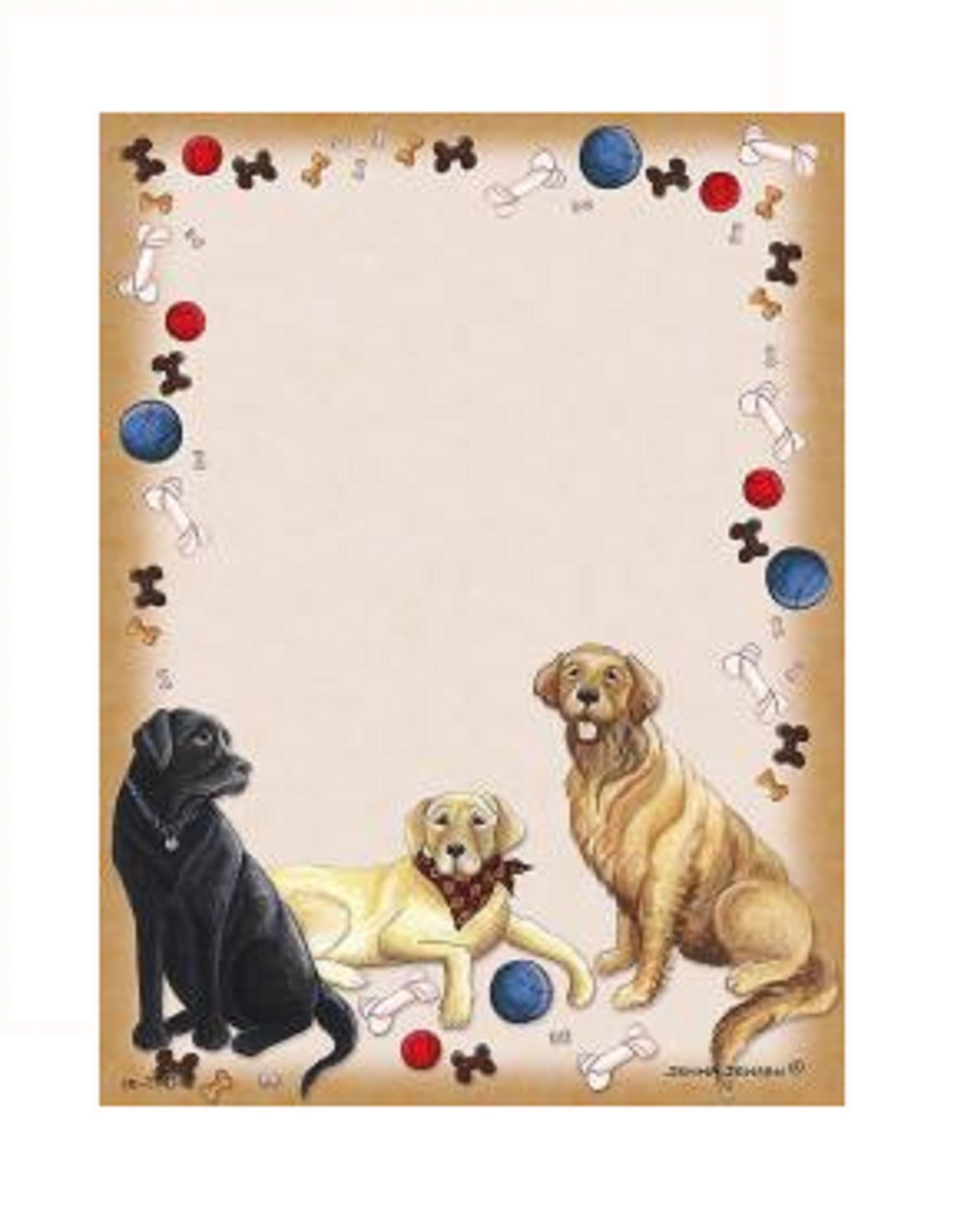 Perfect Large Dog Breeds Decorative Sticky Notes (Post Its) - 3in. x ...