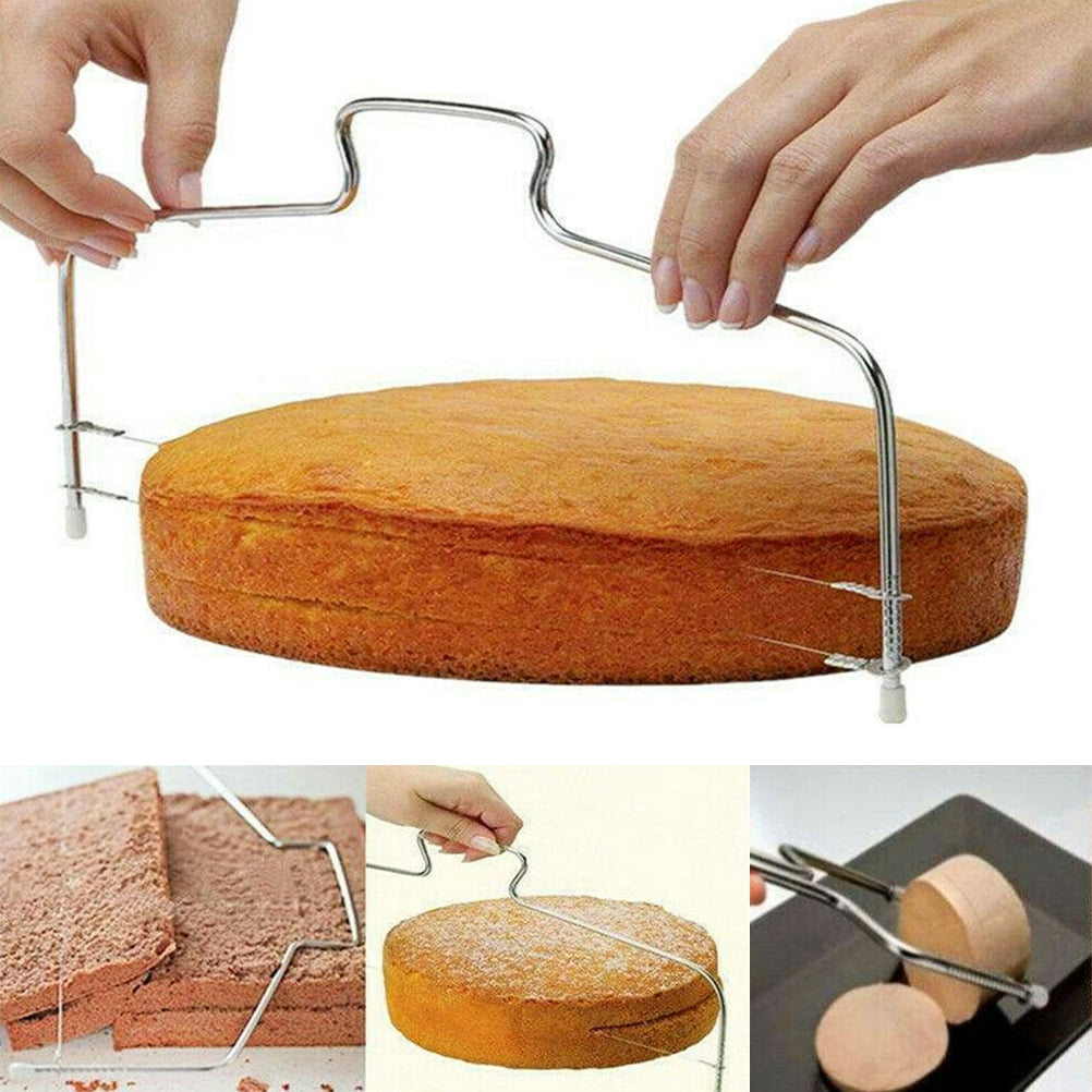 Perfect Layers for Weddings & Birthdays Adjustable Cake Leveler Wire ...