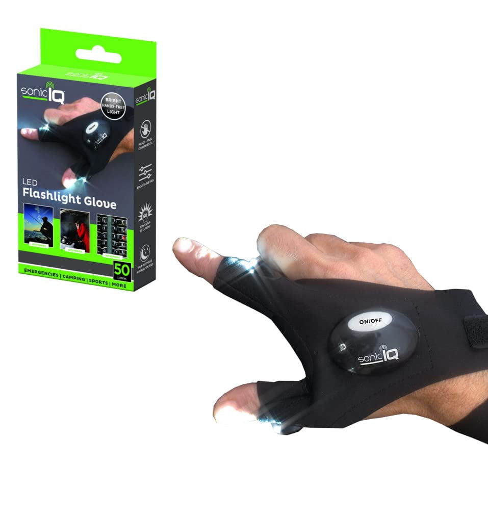 Perfect Life Ideas Bright LED Light Flashlight Glove for Safety and ...