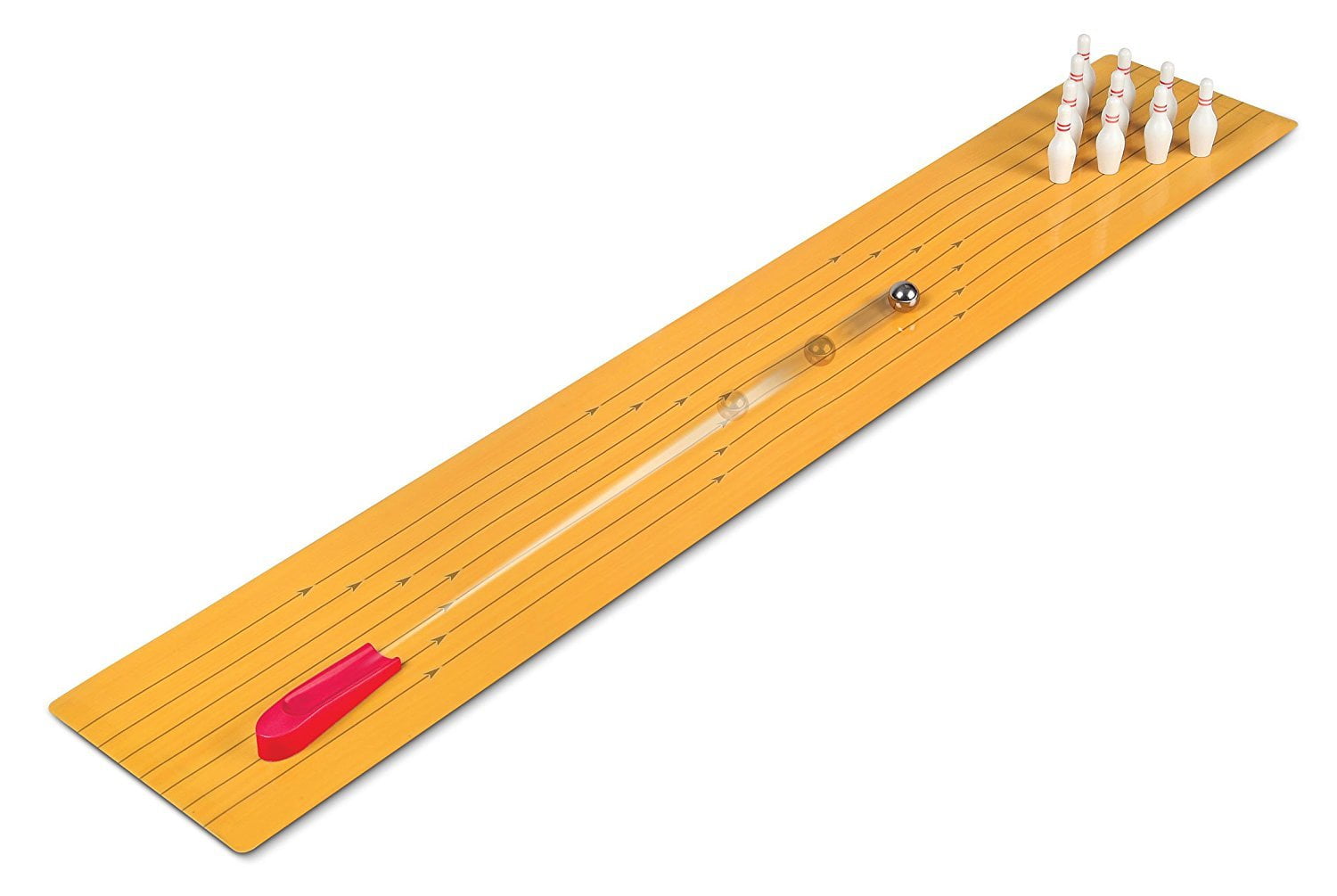 Perfect Life Ideas Desktop Miniature Bowling Game Set with Mini Pins ...