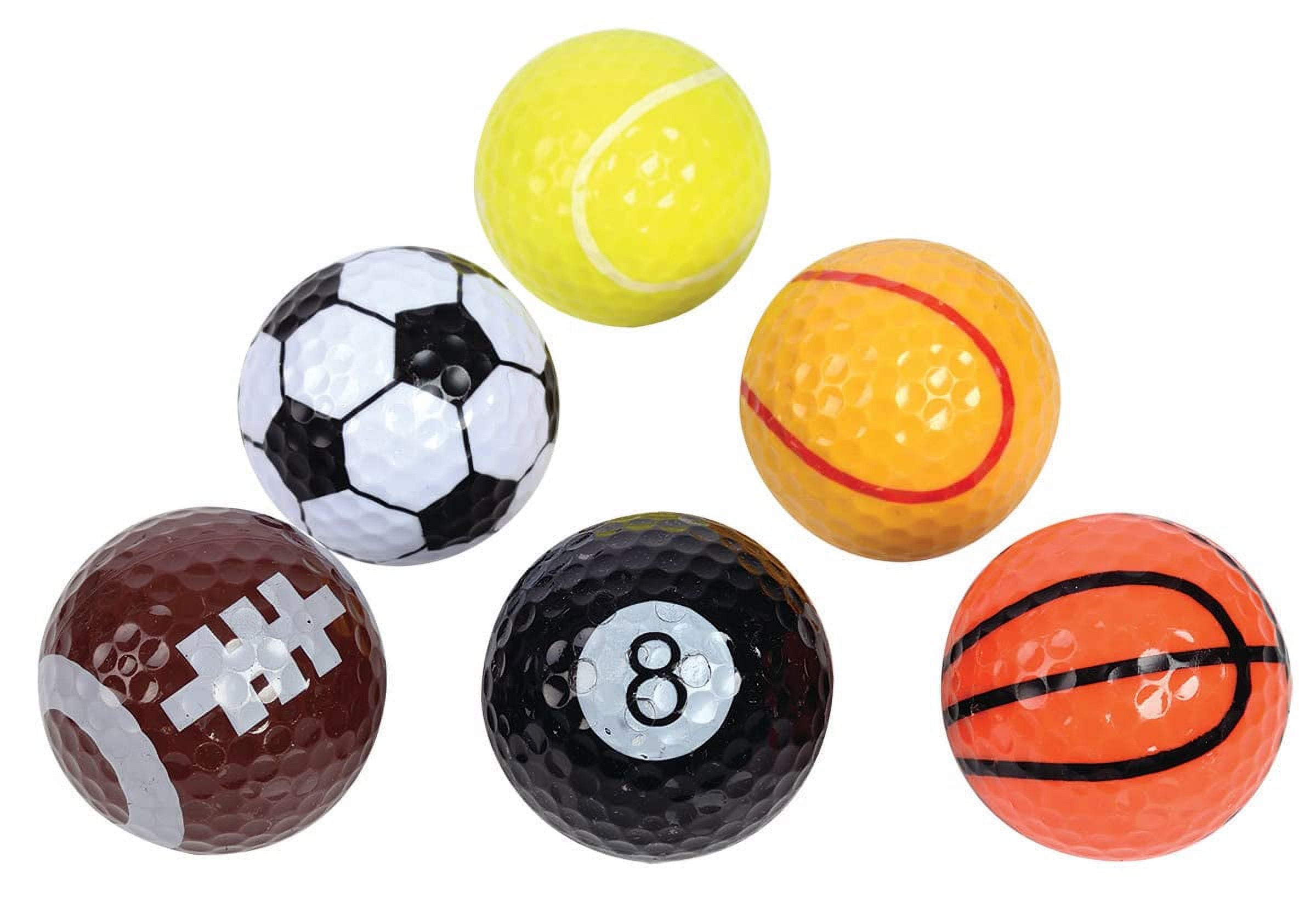 Perfect Life Ideas Funny Golf Balls for Men - 6 Pack Fathers Day Golf ...