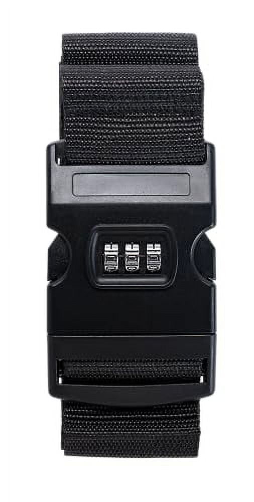 Perfect Life Ideas Luggage Straps with 3 Digit Resettable Combination ...