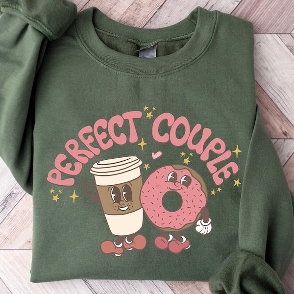 Perfect Match Sweatshirt, Valentines Day Gift, Valentines Couple ...
