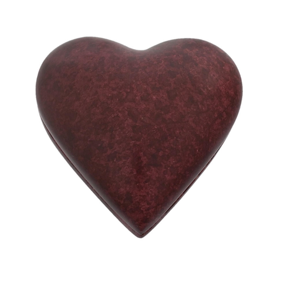 Perfect Memorials Deep Red Heart Keepsake Urn - Walmart.com