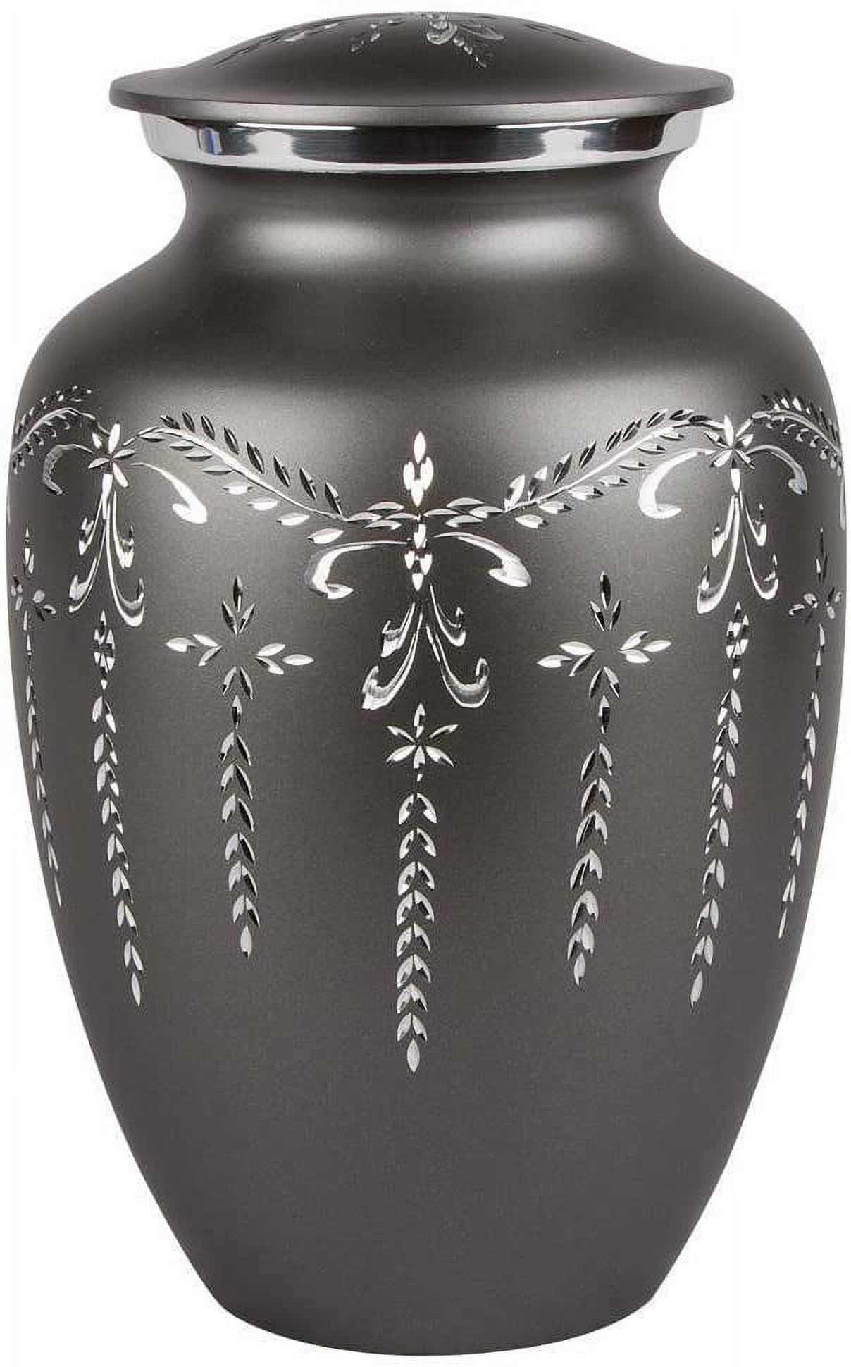 Perfect Memorials Extra Large Fancy Flourish Cremation Urn (280 Cu/in ...