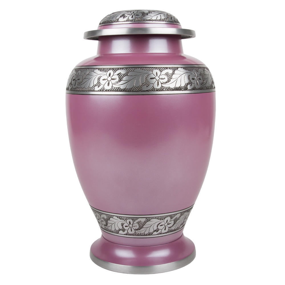 Perfect Memorials Extra Large Lilac Leaves Cremation Urn - Walmart.com