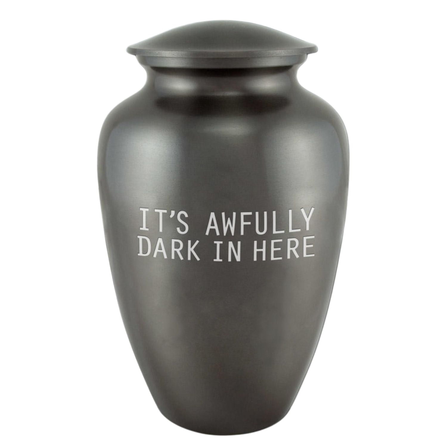 Perfect Memorials Its Awfully Dark in Here Large Cremation Urn ...