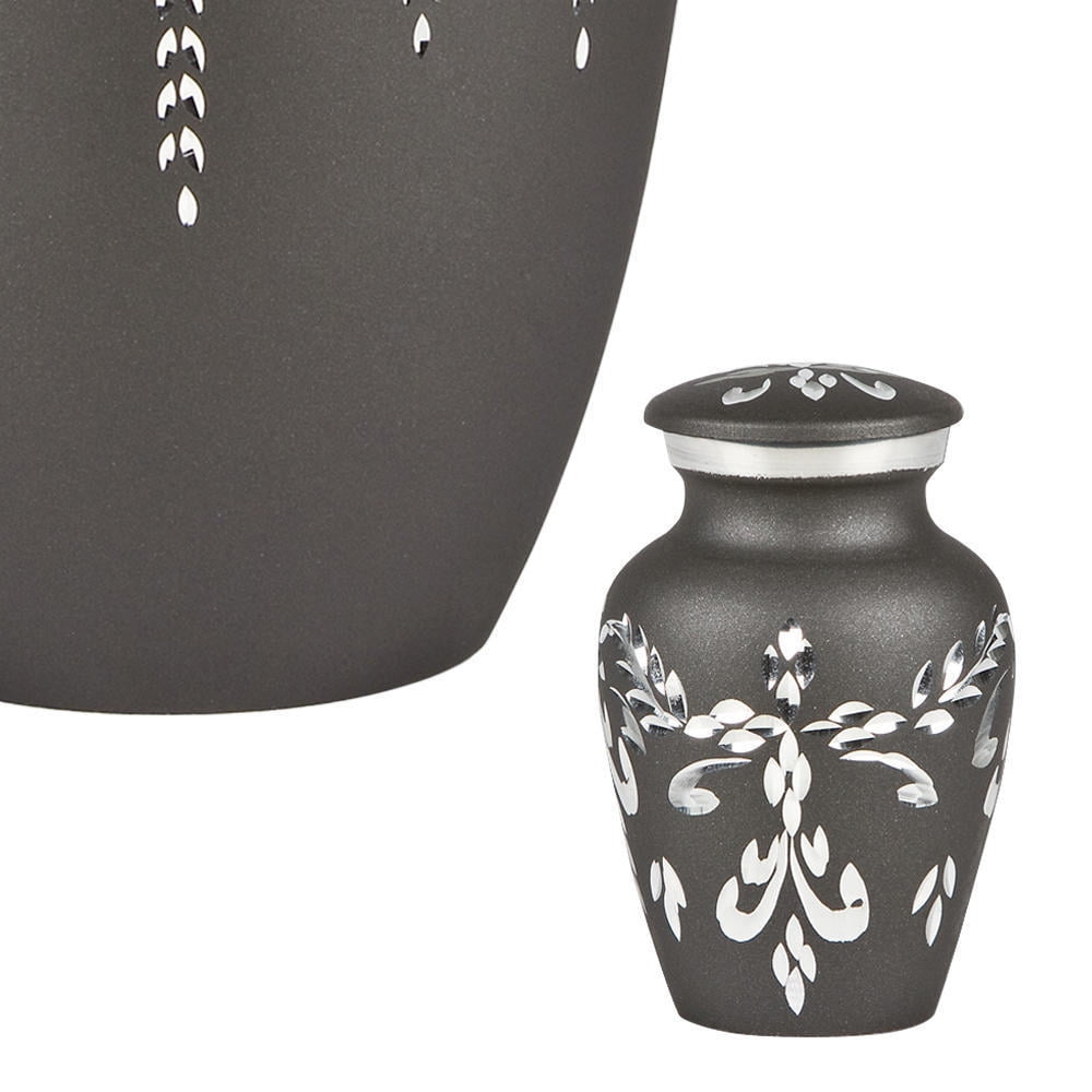 Perfect Memorials Keepsake Fancy Flourish Cremation Urn - Walmart.com