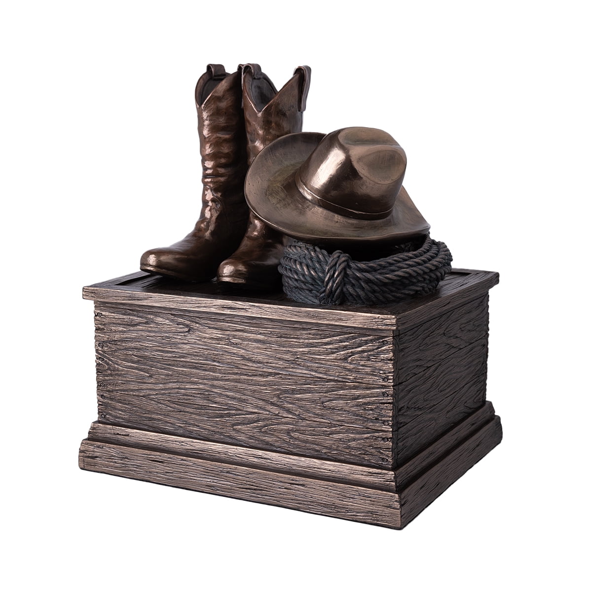 Perfect Memorials Large Cowboy Boots Cremation Urn - Walmart.com