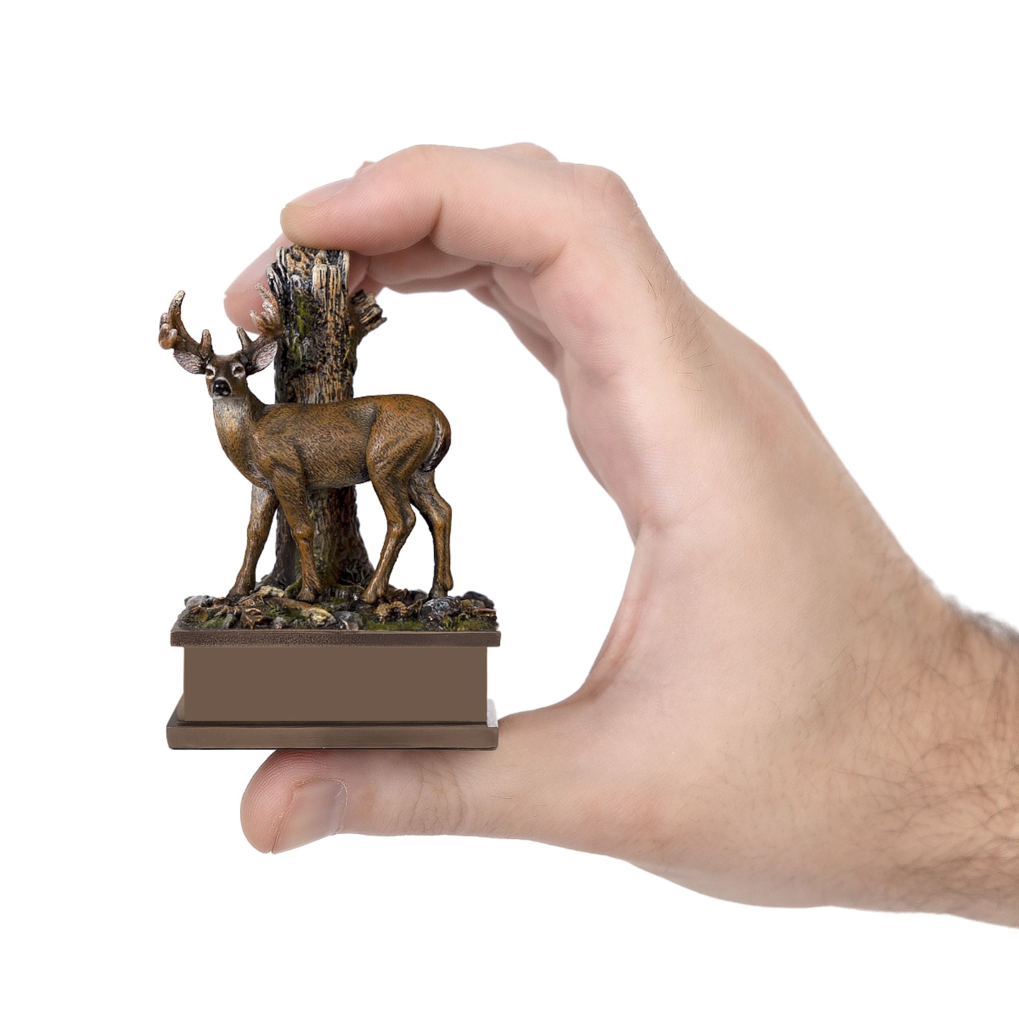 Perfect Memorials Small Size Keepsake Miniature Deer Funeral Ashes ...