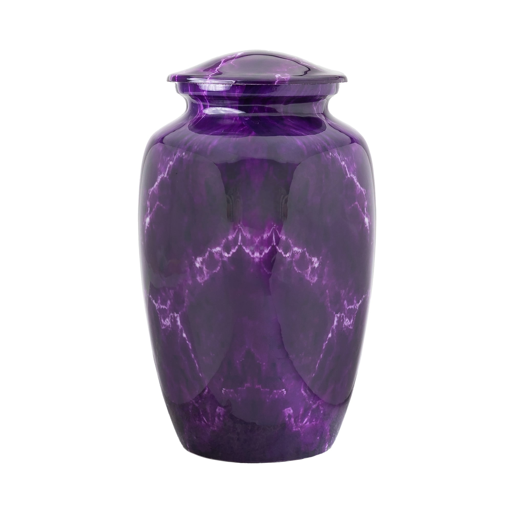 Perfect Memorials Purple Reign Metal Cremation Urn - Walmart.com