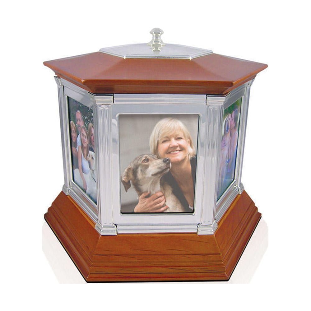 Perfect Memorials Small Rotating Memories Cremation Urn - Walmart.com