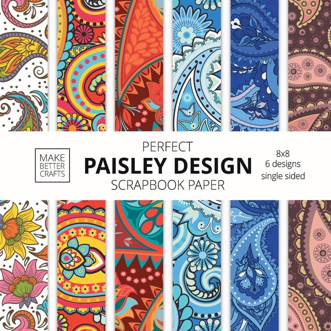 Perfect Paisley Design Scrapbook Paper (Paperback) - Walmart.com