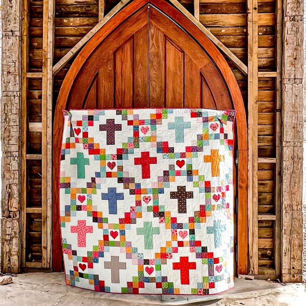 Perfect Peaces Quilt Pattern by Easy Piecy Quilts - Walmart.com