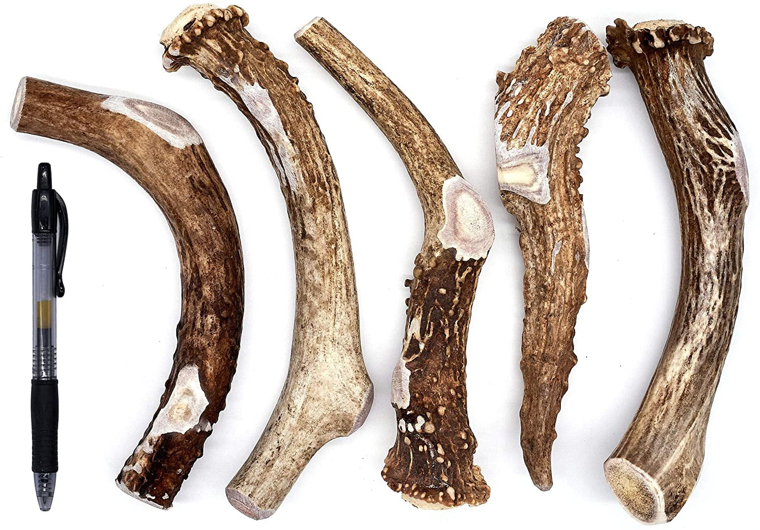 Perfect Pet Chews - Deer Antler Chew For Dogs - Large Treat - 5-Count ...
