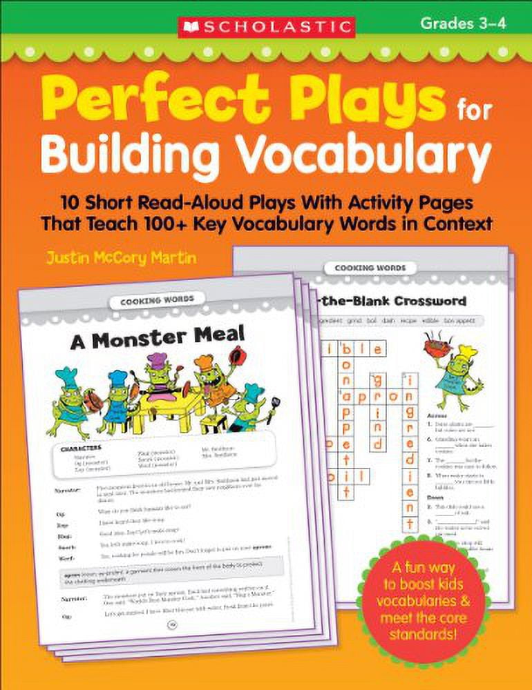 Pre-Owned Perfect Plays for Building Vocabulary: Grades 3-4: 10 Short ...