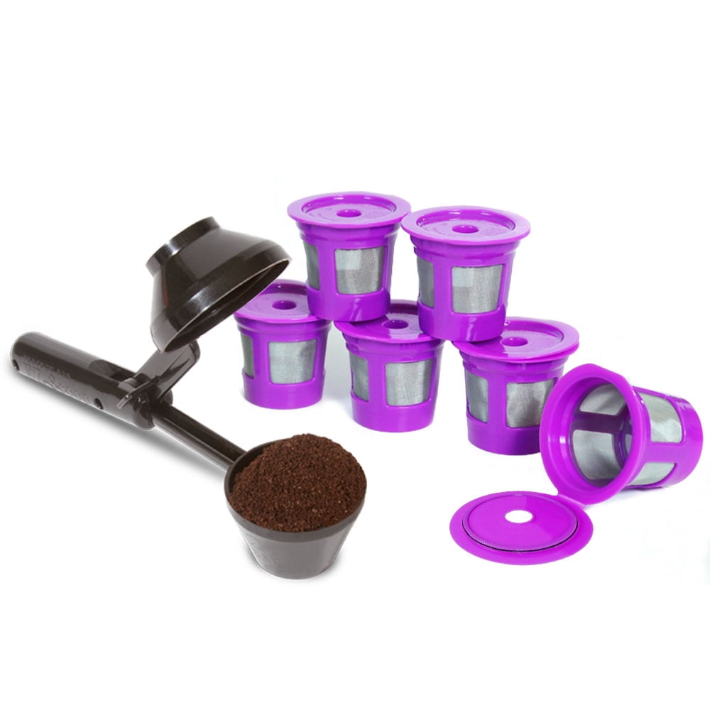 Perfect POD, Reusable K-Cup Coffee Filter, 6 pack, with EZ-Scoop ...