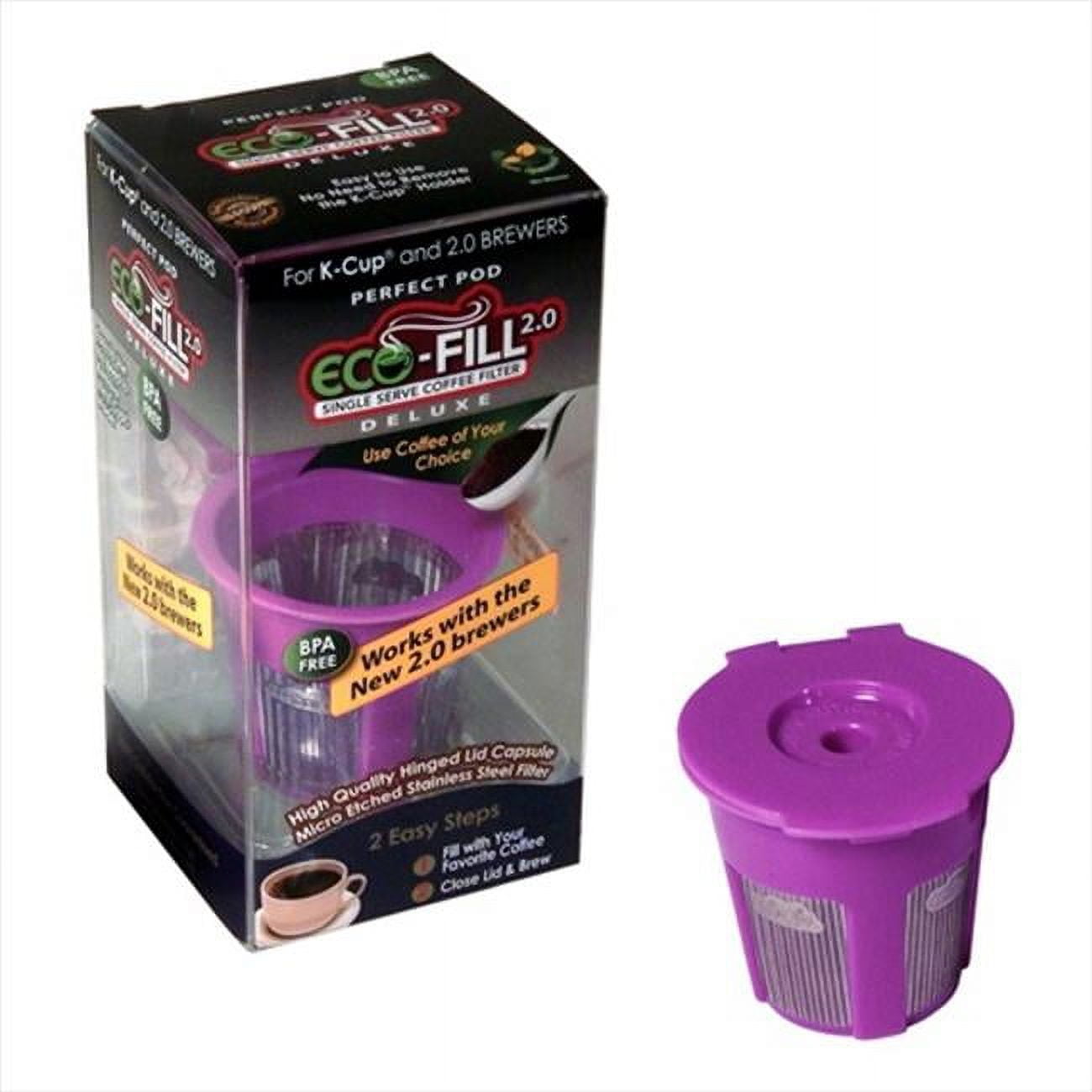 Perfect Pod Eco - Fill 2.0 Deluxe For Keurig 2.0 Brewers - Walmart.com