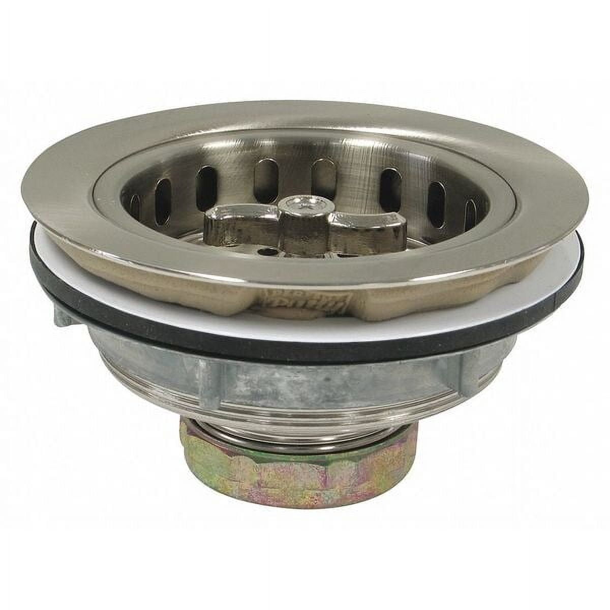 Perfect Putty SS, Zinc,Basket Strainer,4-1/2in 59-3152 - Walmart.com