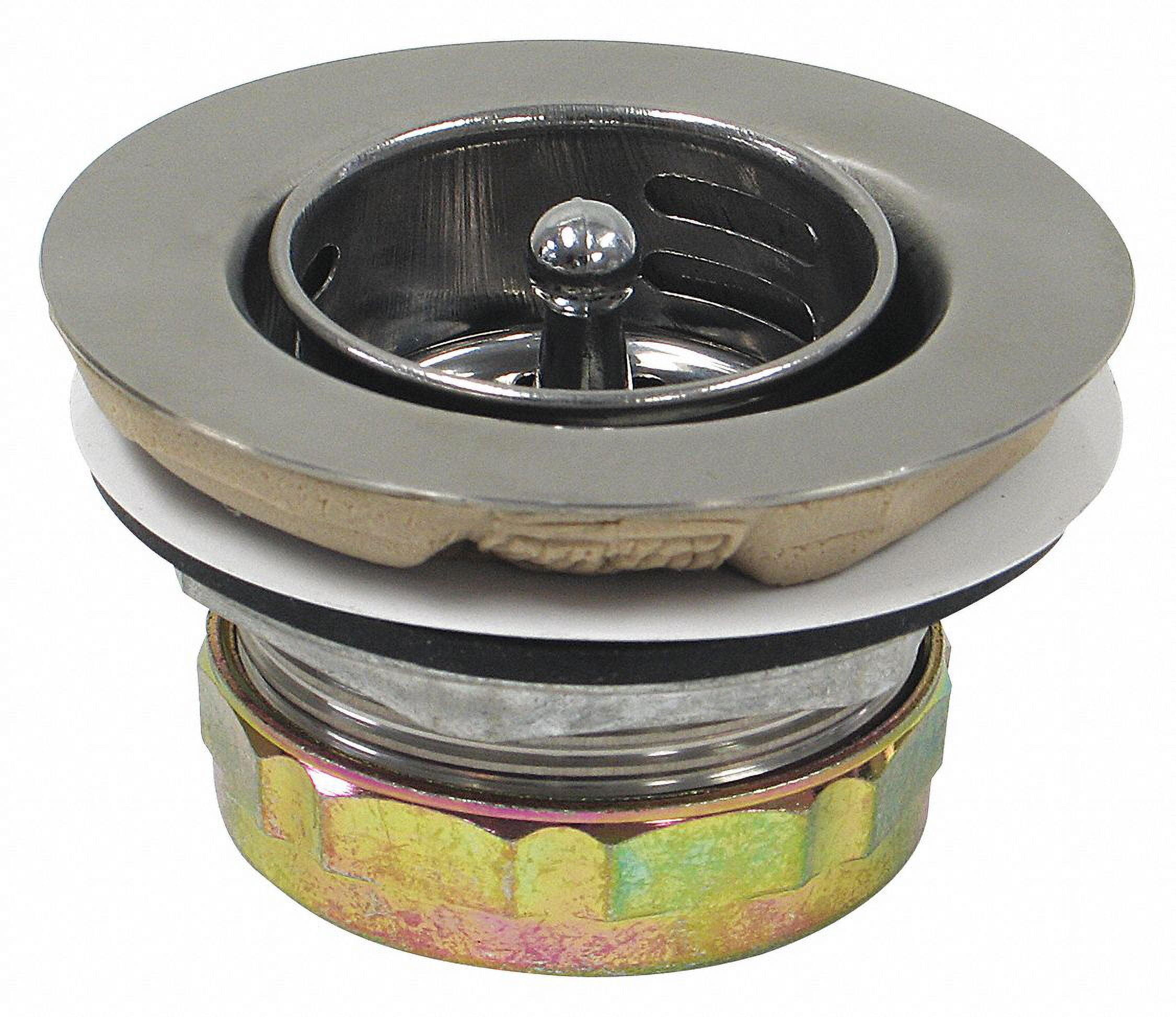 Perfect Putty Sink Drain,3 in Dia,SS 59-3050 - Walmart.com