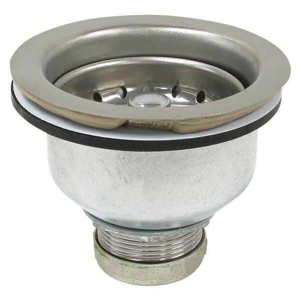 Perfect Putty Sink Drain,4 1/2 in Dia,SS 59-3180 - Walmart.com