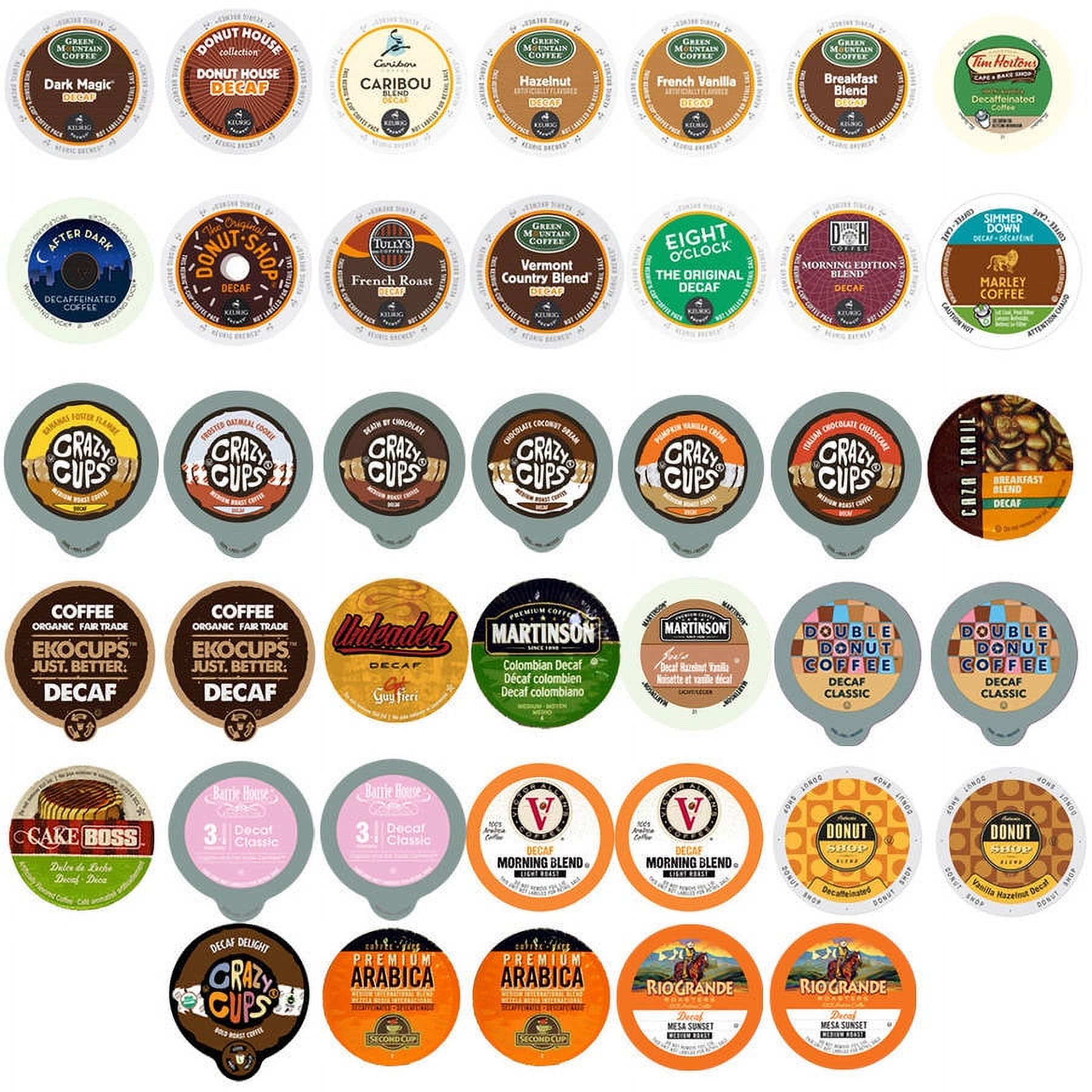Perfect Pot Sampler Variety Pack, 5 each 2.5-oz Ground Coffee Packets ...