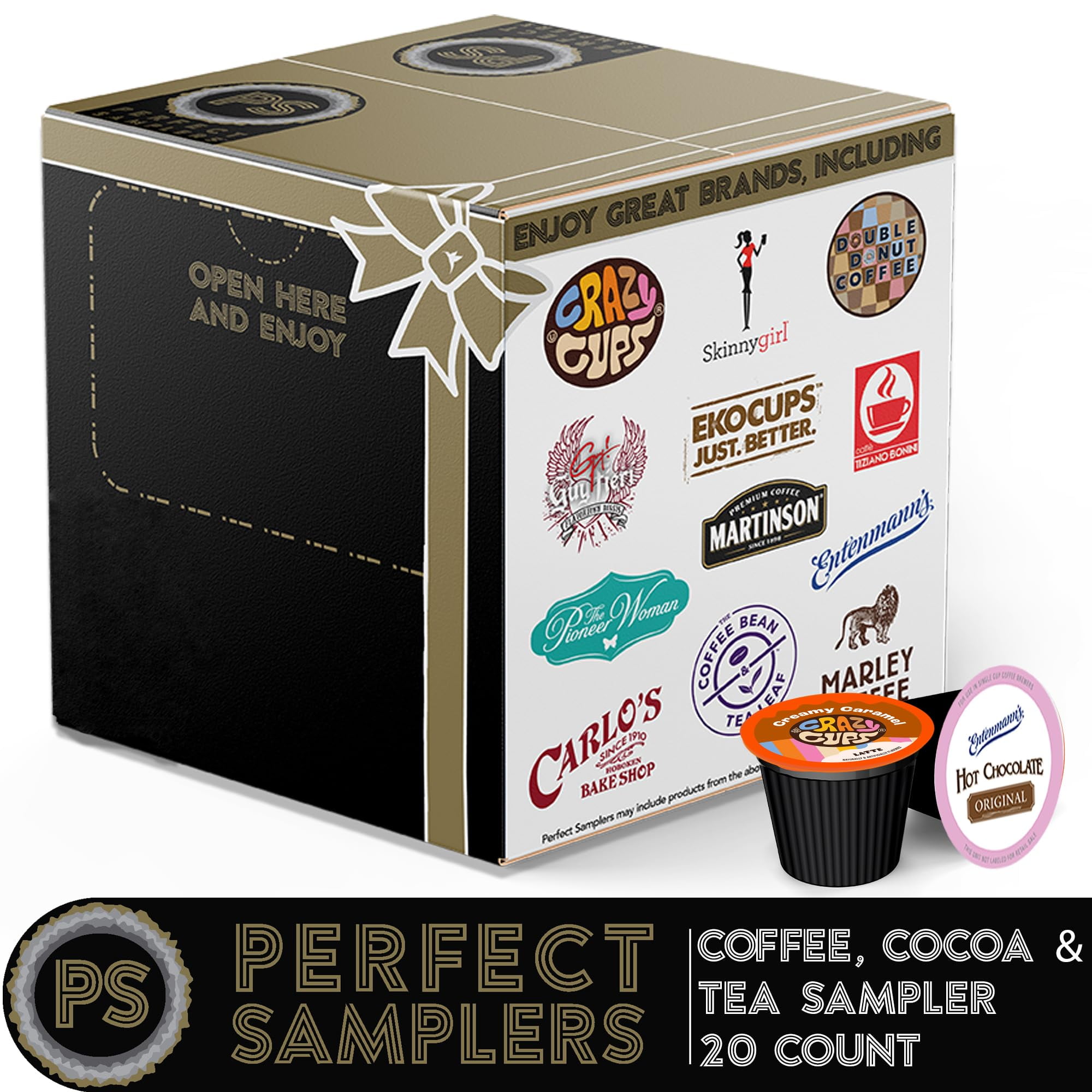 Perfect Samplers Tea SCH4 Pods, Cider, Hot Chocolate, Cappuccino ...