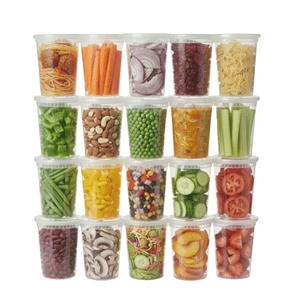 32 Oz Plastic Containers Lids