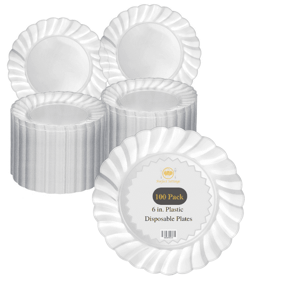 6" Disposable Plates