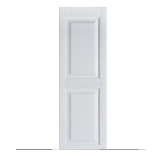Perfect Shutters IR521547049 Premier Raised Panel Exterior Decorative ...