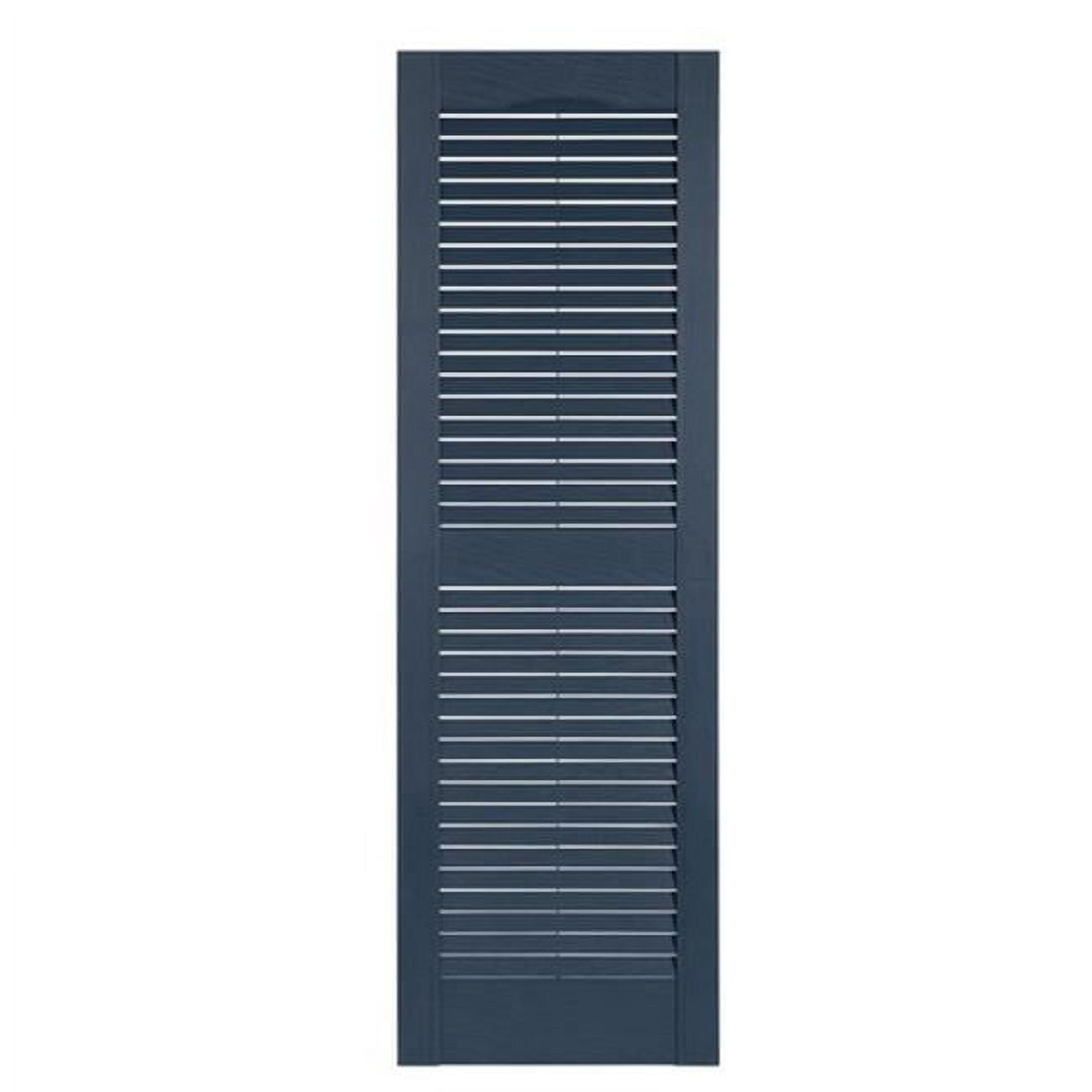 Perfect Shutters Premier Louver Exterior Decorative Shutter, Bedford ...