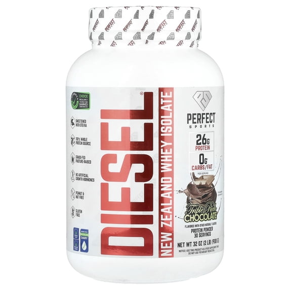 Perfect Sports Diesel, New Zealand Whey Isolate, Triple Rich Chocolate ...