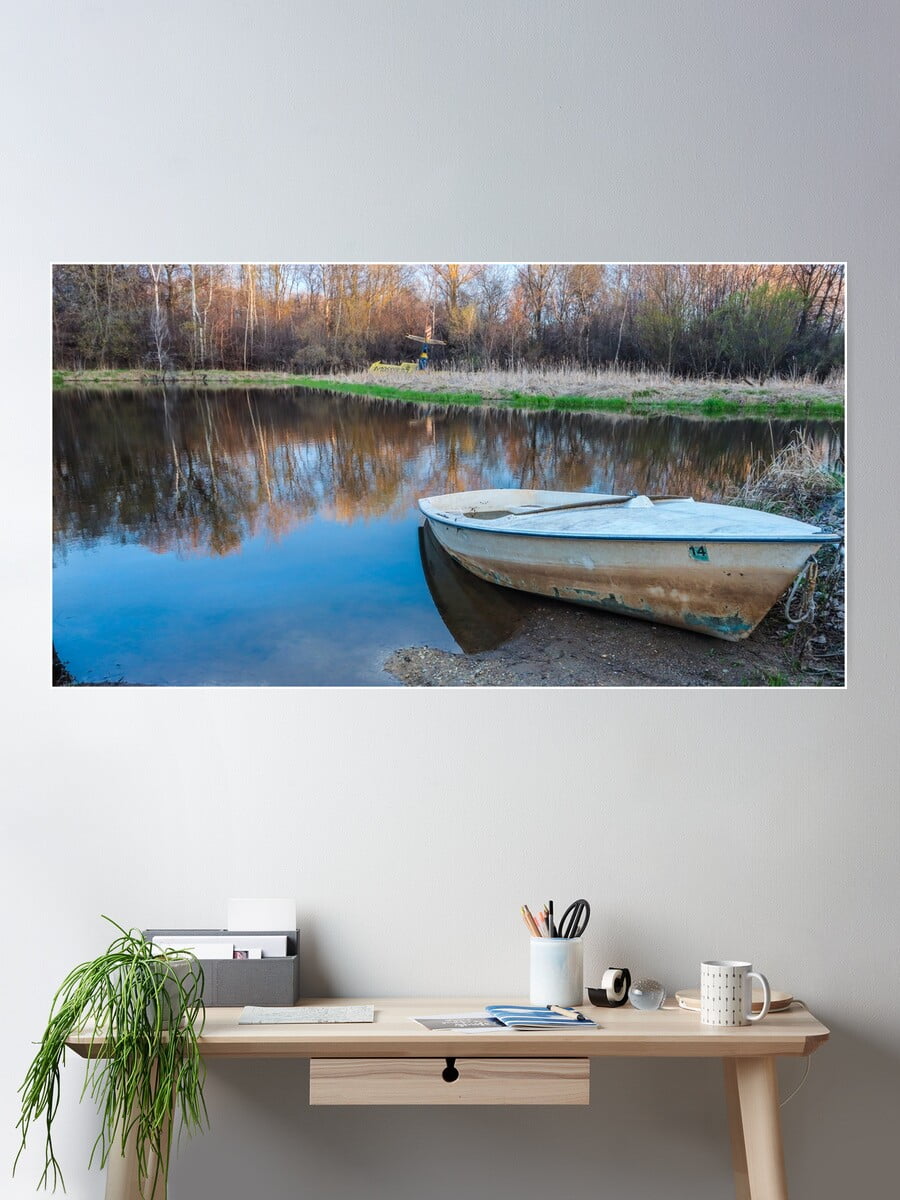 Perfect Stillness Poster Wall Art, Modern Wall Decor For Living Room ...