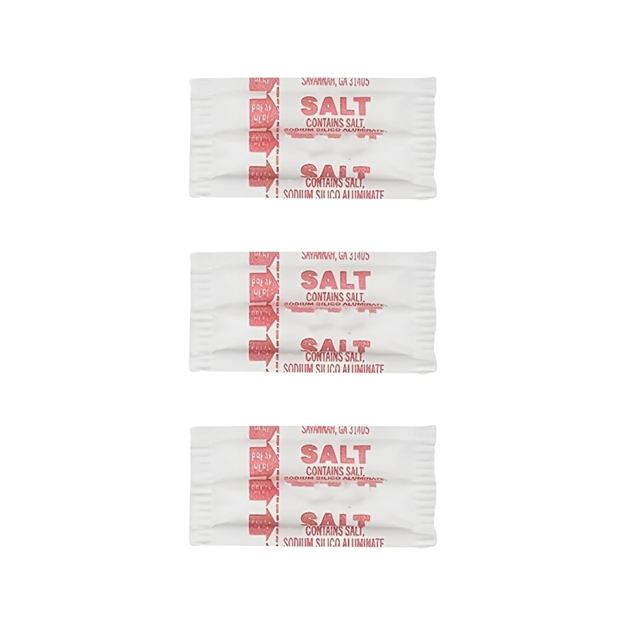 Perfect Stix Iodized Salt BCF26 Packets - .6 Grams - 1000 Packets ...