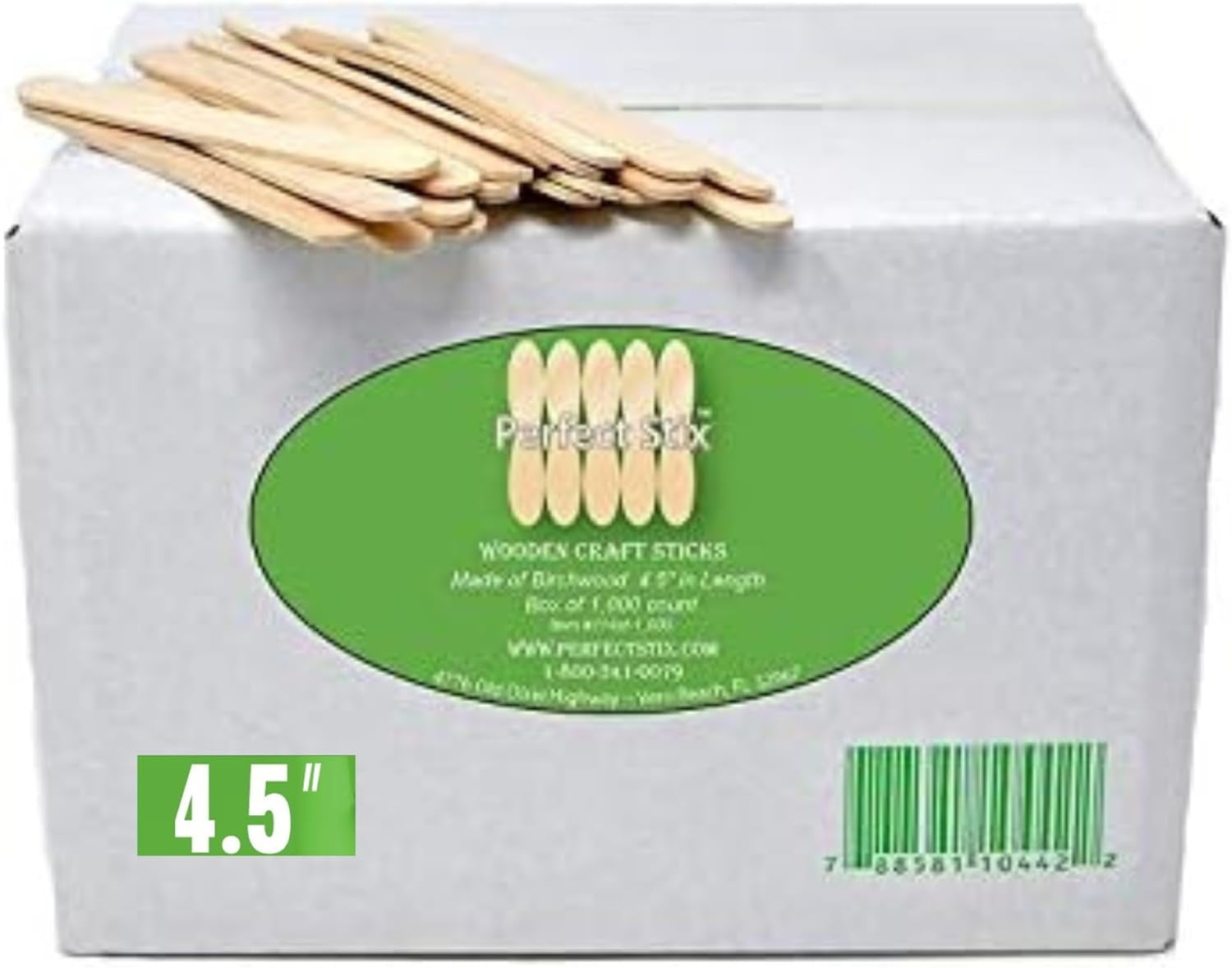 Custom Shop Paint Mix Sticks Pack of 25 Each 12" Birch Paint Mixing ...