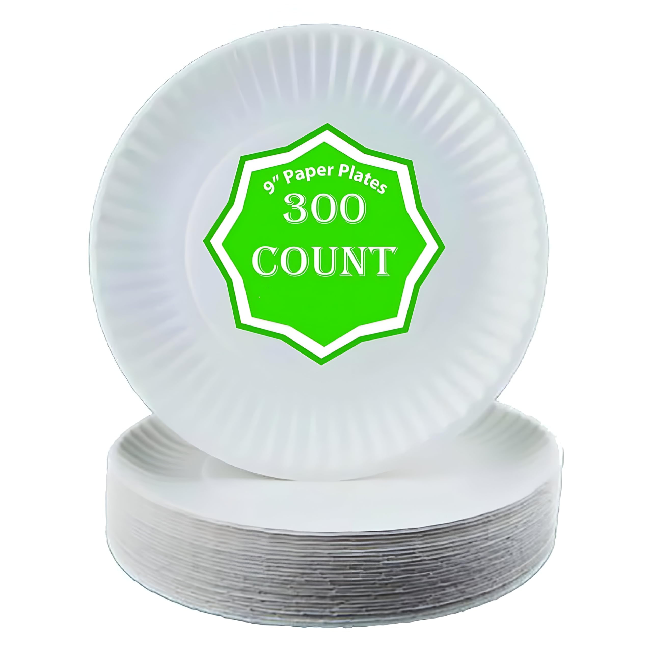 Perfect Stix Paper Plate SSF20 by Kitchen Essentials, 9" (Pack of 300 ...