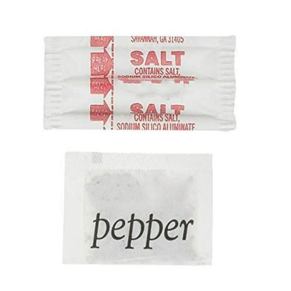 Perfect Stix - Salt JB28 and Pepper Packets-200 Salt and Pepper Packets ...
