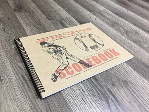Perfect Strike Baseball Scorebook with Rules and Scoring Instructions ...